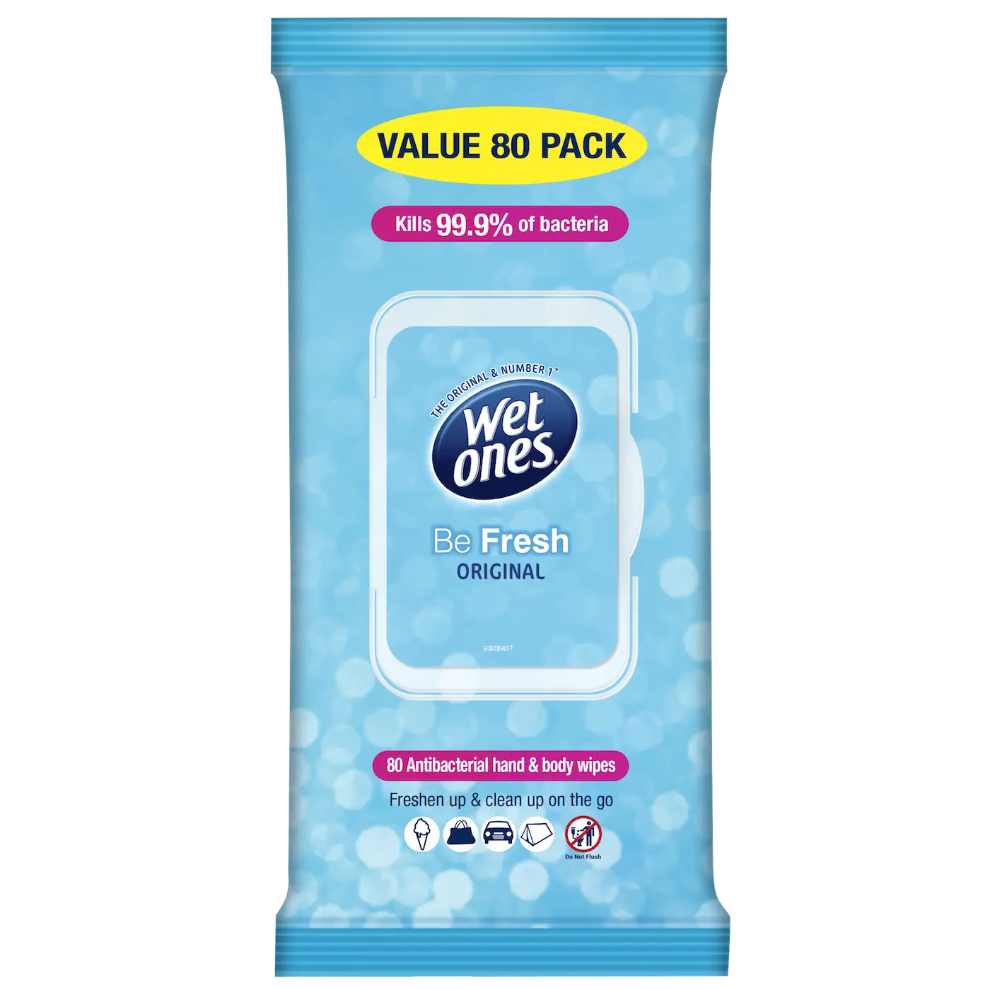 Be Fresh 80 Pack - Wet Ones AU